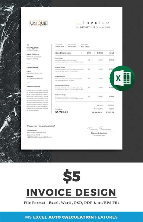 Invoice Template Excel Invoice Business Invoice Receipt Bill Calculation Formulas Artofit