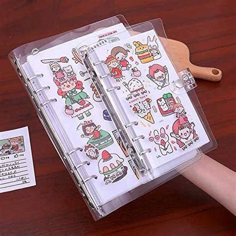 Self Adhesive Sticker Collecting Album Reusable 40 Sheets Pvc