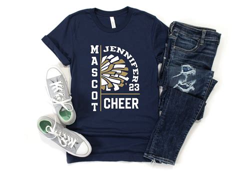 Personalized Cheerleader Shirts Cheer Shirts Cheer Coach Etsy