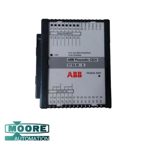 ABB EA S GJR R Analog Input Module