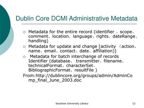 Ppt An Introduction To Dublin Core Powerpoint Presentation Free Download Id4309204