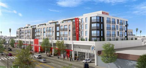 Mixed Use Development On The Rise At 3045 S Crenshaw Boulevard In West
