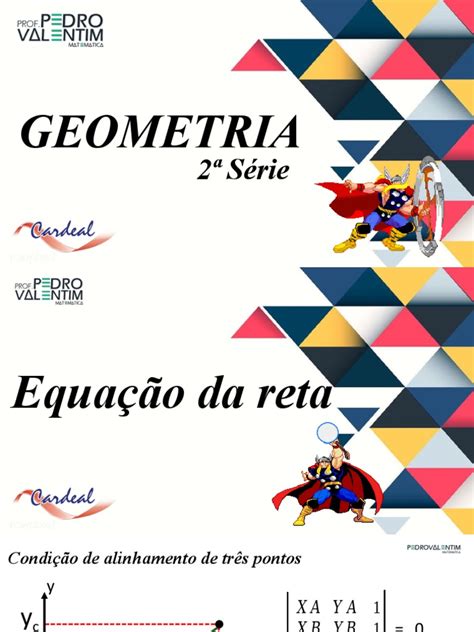 2º Ano Analisando O Coeficiente Angular Pdf Linha Geometria