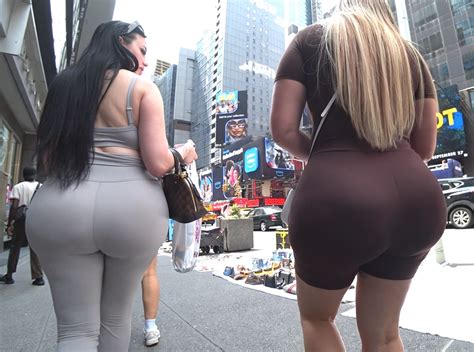 Duo Pawg Baddies W Mega Bbl Booties In Nyc Phatassvision