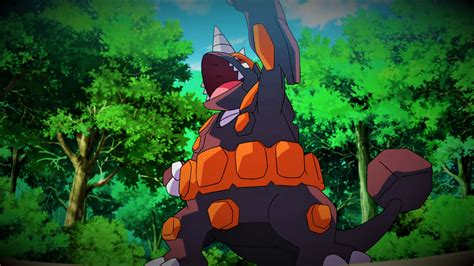 Download Rhyperior And Rock Type Wallpaper