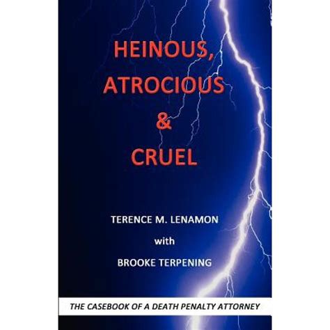 预订 Heinous Atrocious Cruel 9781937387969 虎窝淘