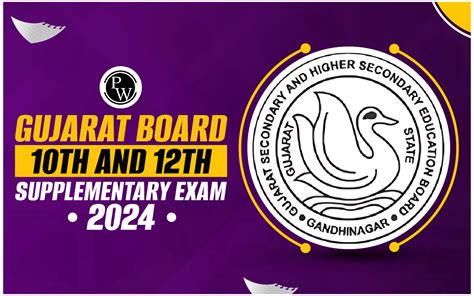 Gseb Ssc Hsc Supplementary Exam Timetable 2024 Exam Dates Out