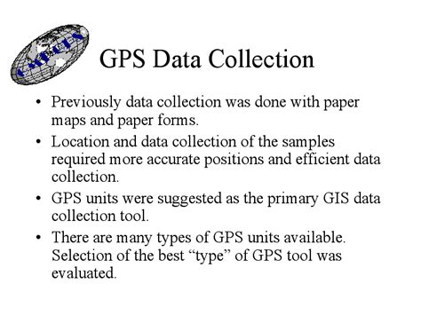 GPS Data Collection