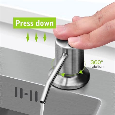 Диспанзер пумпа за течен сапун за мијалник Mkmarket