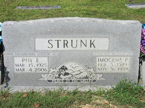 Pfc Roy Edward Strunk 1925 2006 Find A Grave Memorial