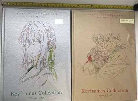 Violet Evergarden Keyframes Collection Art Book Film Ver 2 Set