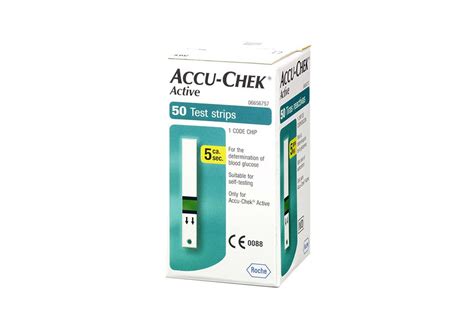 Accu Chek Active Glucose C 50 Tiras Reactivas Farmapronto