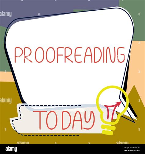 Inspiration Showing Sign Proofreading Internet Concept Act Of Reading And Marking Spelling