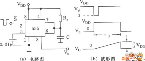 The Monostable Trigger Circuit Composed Of The Amplifier Circuit Circuit Diagram