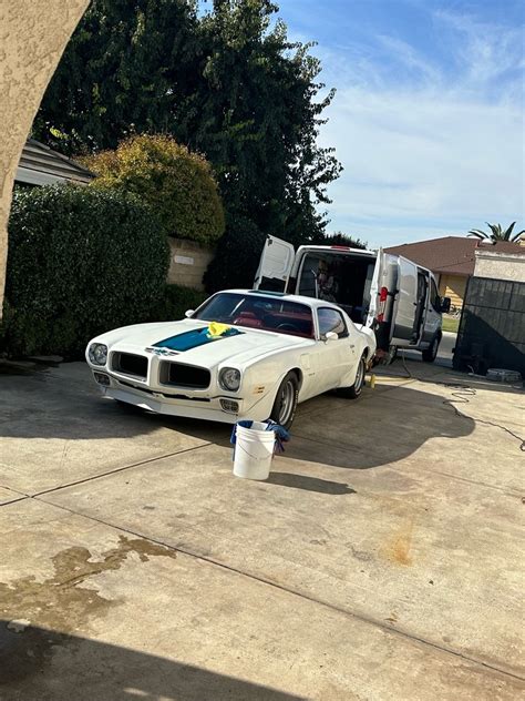 1970 Pontiac Firebird Trans Am Coupe White Trans Am Classic Pontiac