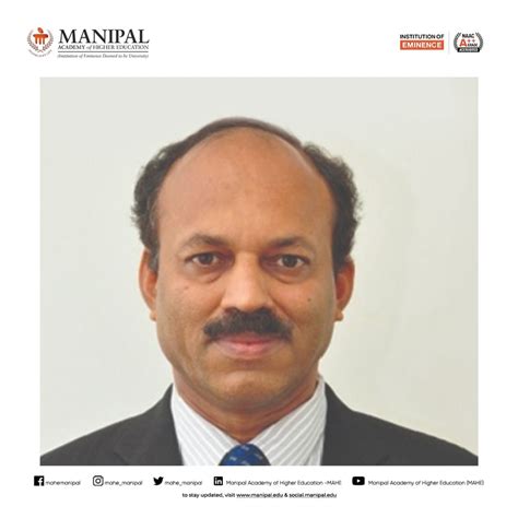 Congratulations To Dr Manohar Pai Professor Of Information And