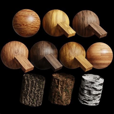 Blender Procedural Wood Material FlippedNormals