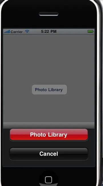 Iphone Pick Images From Photo Library