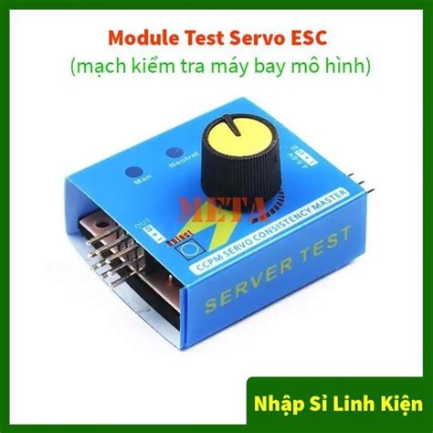 ESC Servo Test Module Model Aircraft Test Circuit With Speed Switch