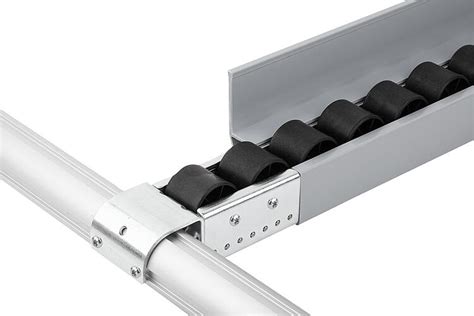 Kipp 롤러 컨베이어 스틸용 가이드 레일 플라스틱