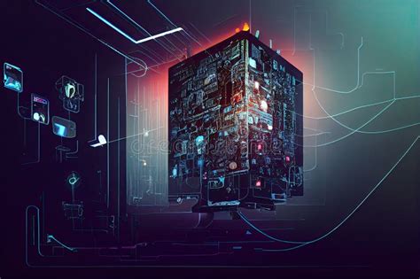 Technology Background Blue Glow Light Abstract Digital Graphic Design Wallpaper Cpu Or Gpu