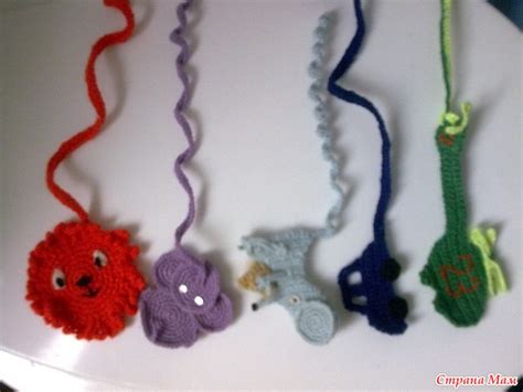 Закладки в книжки для племяшки Вязание Страна Мам