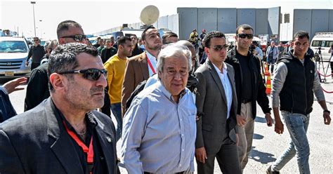 ဂါဇာအကူအညီပေးရေးပိတ်ဆို့မှု အစ္စရေးကို ကုလအတွင်းရေးမှူးချုပ်ဝေဖန်