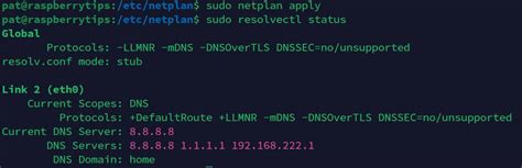 How To Change DNS Settings On Ubuntu Servers Commands RaspberryTips