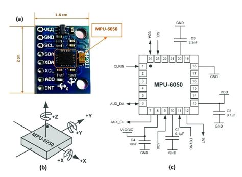 3 Axis Gyroscope And Accelerometer Module Mpu 6050 Voltaat
