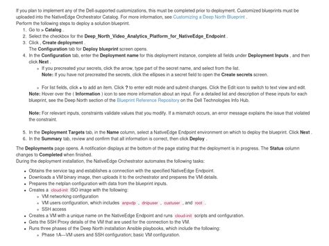 Deploy A Deep North For Nativeedge Endpoint Blueprint Dell Nativeedge Blueprint For Deep North