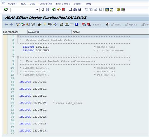 sap basis for beginner abap how to view the the program authorization checking code
