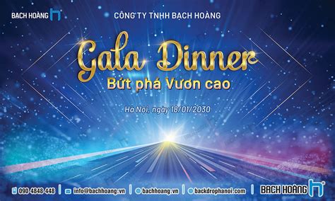 The Best Gala Dinner Backdrop Template