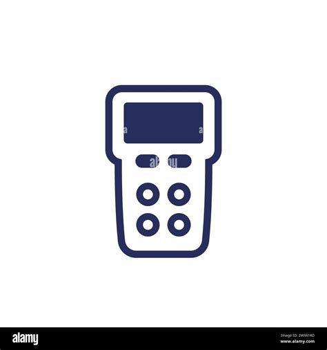 Gas Detector Icon On White Stock Vector Image Art Alamy