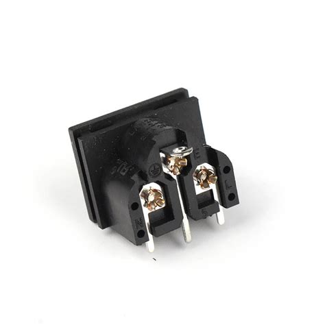 LZ P P IEC C AC Inlet Socket A PDU Cabinet Male Socket With Certificate Lanz