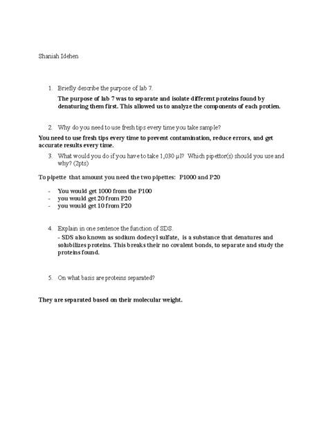 Assignment Lab7 Lab 7 Post Lab F2023 Shaniah Idehen 1 Briefly Describe The Purpose Of Lab 7