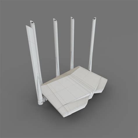 Router Tenda Ac7 3d Model Turbosquid 2075842