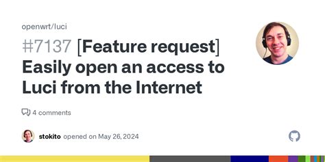Feature Request Easily Open An Access To Luci From The Internet · Issue 7137 · Openwrtluci