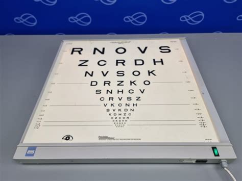 Precision Vision Etdrs Logarithmic Visual Acuity Chart