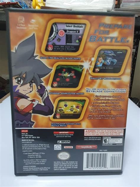 Beyblade Vforce Nintendo Gamecube Usa Video Gaming Video Games Nintendo On Carousell