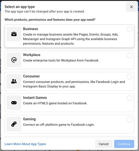 Facebook Business Application Setup Jfbconnect Sourcecoast