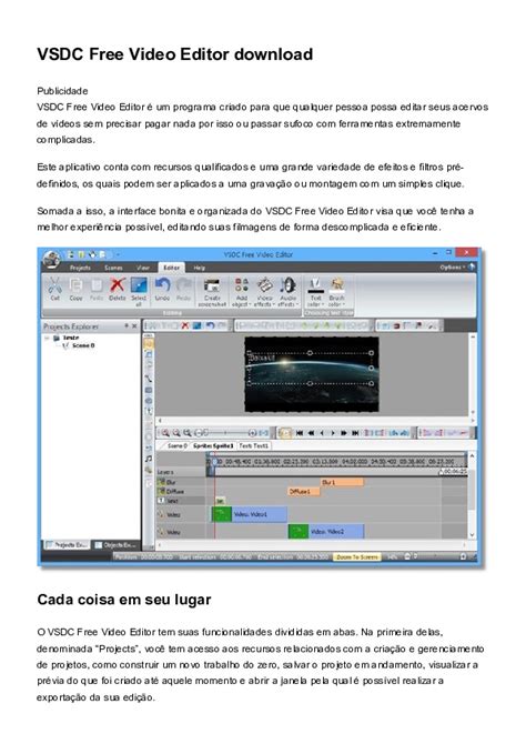 VSDC Free Video Editor PDFCOFFEE COM