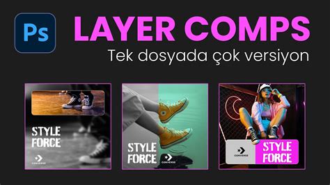 Photoshopun Gizli Kalmış Özelliği Layer Comps Youtube