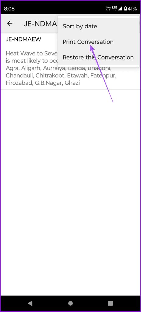 3 Ways To Export Text Messages From Android To Pdf Guiding Tech