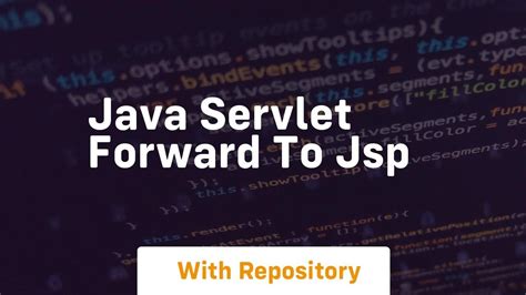 Java Servlet Forward To Jsp Youtube