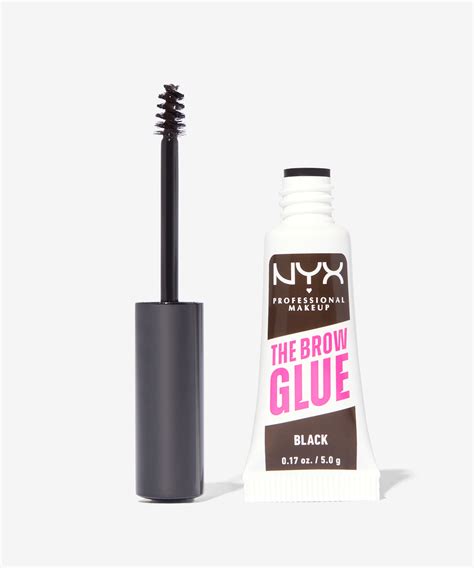 Nyx Professional Makeup The Brow Glue Instant Styler Black At Beauty Bay