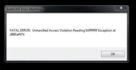 Solved Error When Opening Files Acad 2018 Autodesk Community