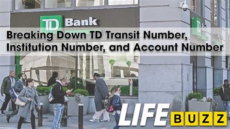 Find Your TD Routing Number Transit Number In Canada