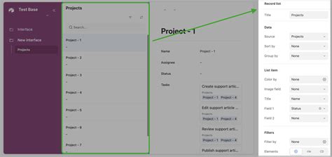 airtable interface layout record review airtable support