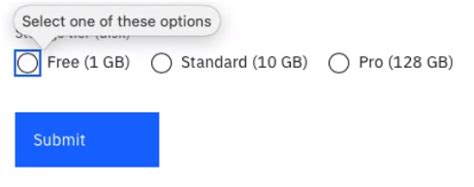 Bug Native Radio Button Validation Errors Are Misaligned Issue