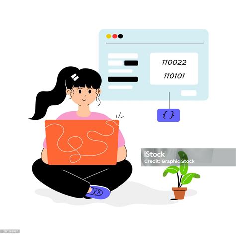 Php Coding Stock Illustration Download Image Now Adult Avatar